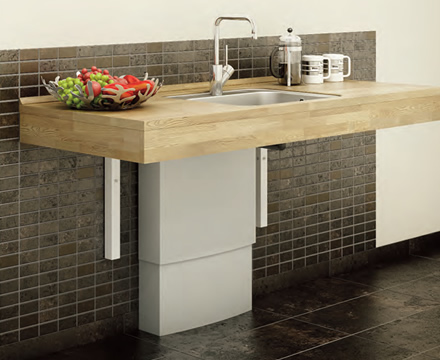 Height Adjustable Worktop Frames for Disabled Access